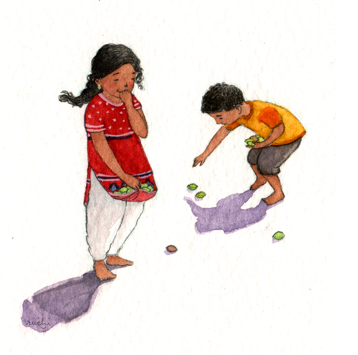 The Lal Badam Tree - Ruchi Mhasane