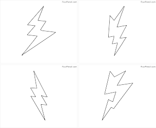 Four Coloring: Free printable Thunder coloring pages for kids