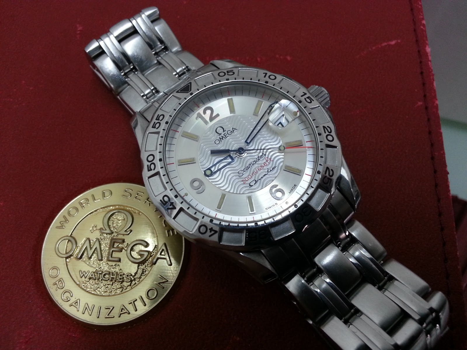 Pesona Jam: Authentic Omega Seamaster 200 Omegamatic