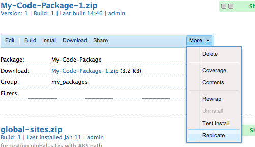 Adobe CQ/Adobe AEM: How to publish Code / Component in CQ