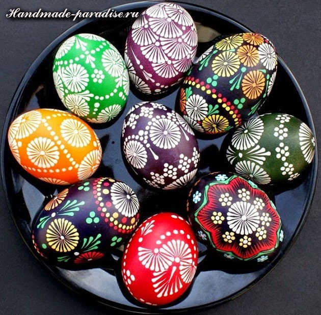 Jurgitos galerija: Velykinių kiaušinių marginimas vašku