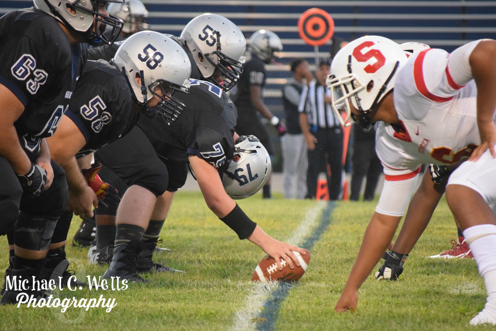 Moore Football Dominates Seneca