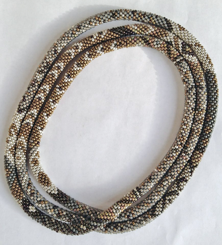 Bead Line Studios: Native Stripes - String-Along Progress