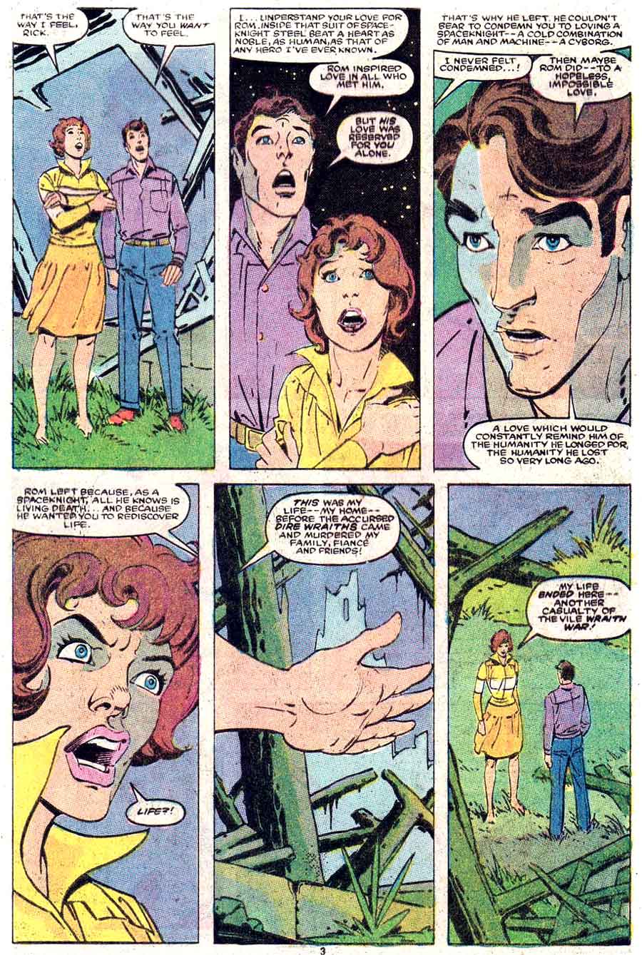 Rom #67 - Steve Ditko art, Jim Starlin cover - Pencil Ink