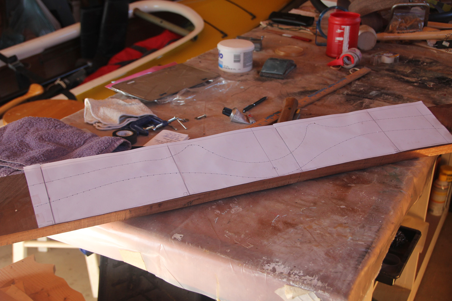 Log of Ibi: Making A Portage Yoke