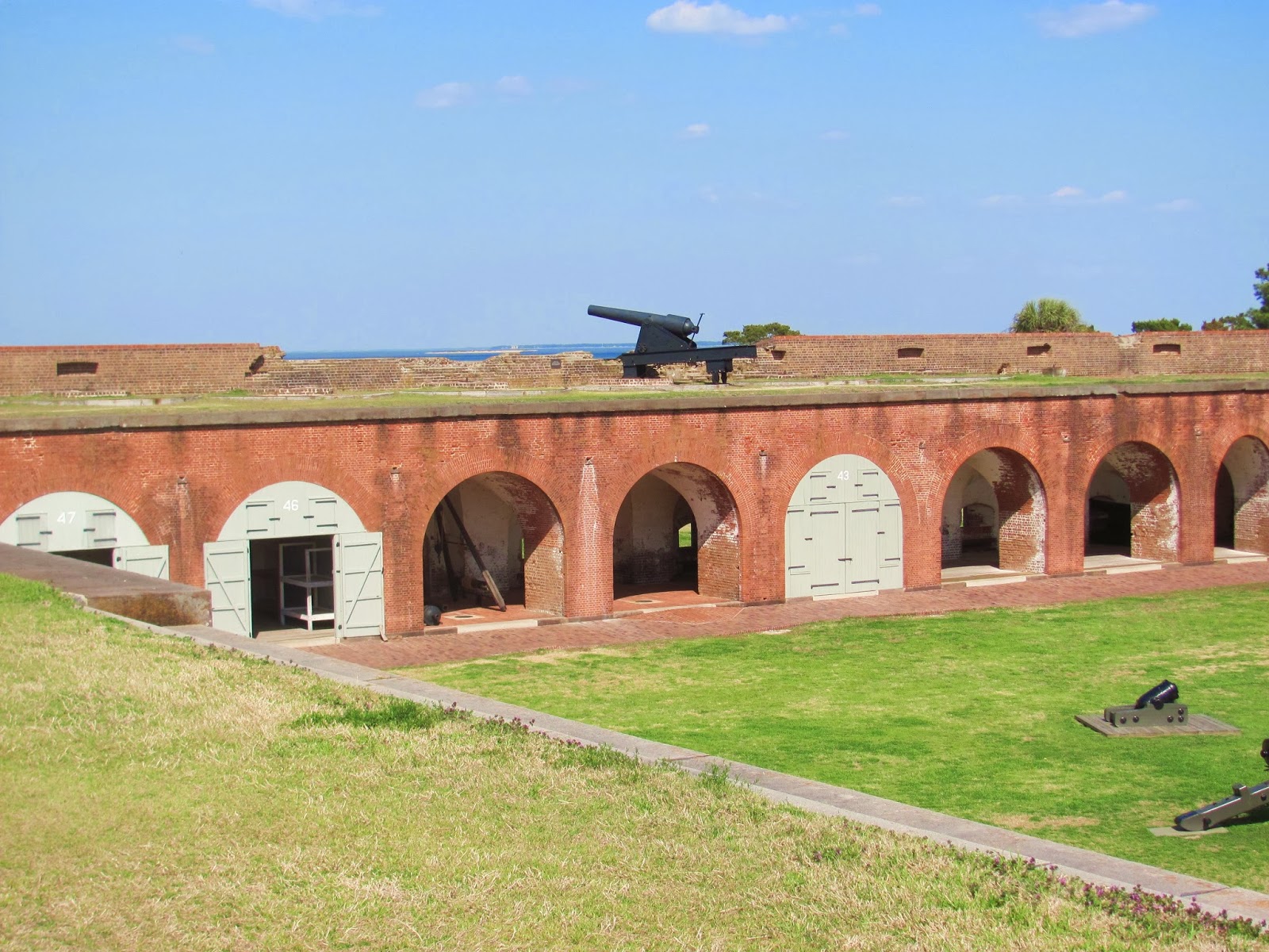 My Shabby Chateau: A Visit to Historic Fort Pulaski, near Savannah, Georgia