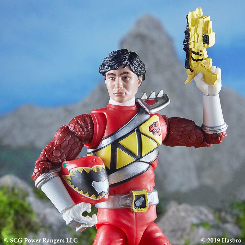 Power Rangers Lighting Collection Dino Charge Red Ranger Official ...