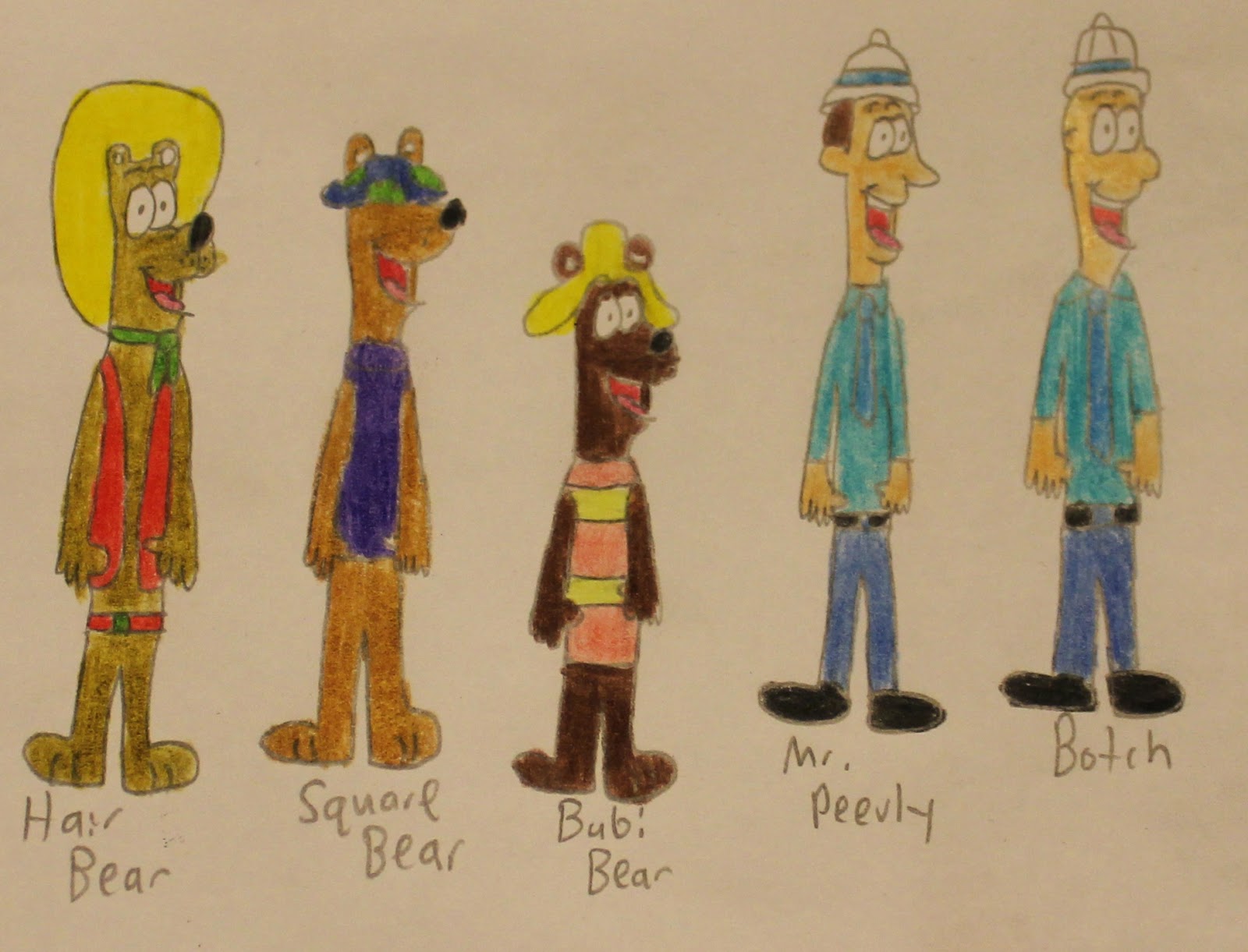 Franklin's World of Cartoons: Help!...It's the Hair Bear Bunch!