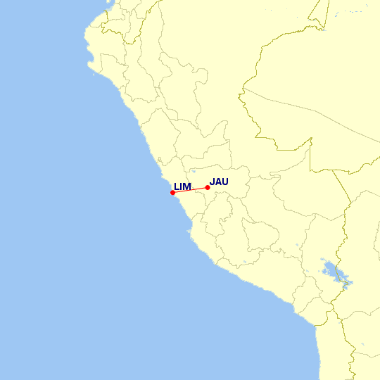 Latam volara entre Lima y Jauja desde Julio