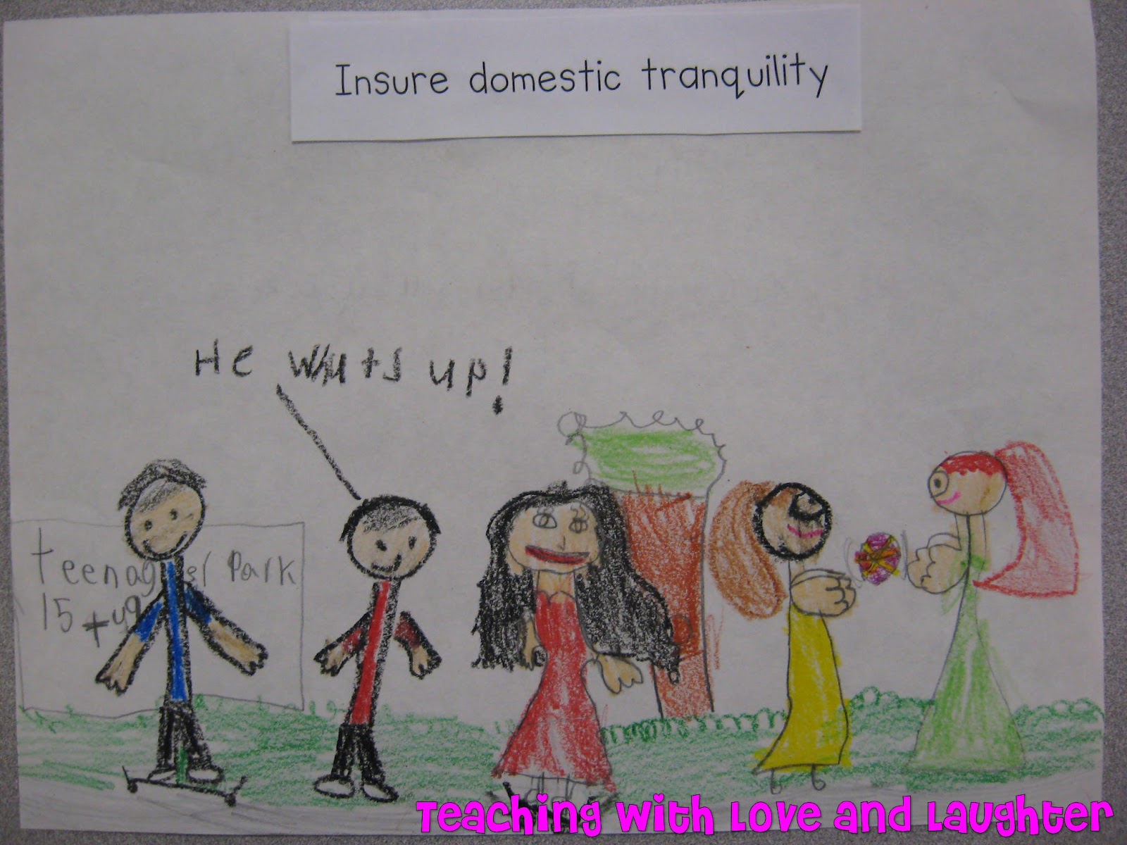 Teaching With Love and Laughter: American Flag Cut and Paste Activity ...