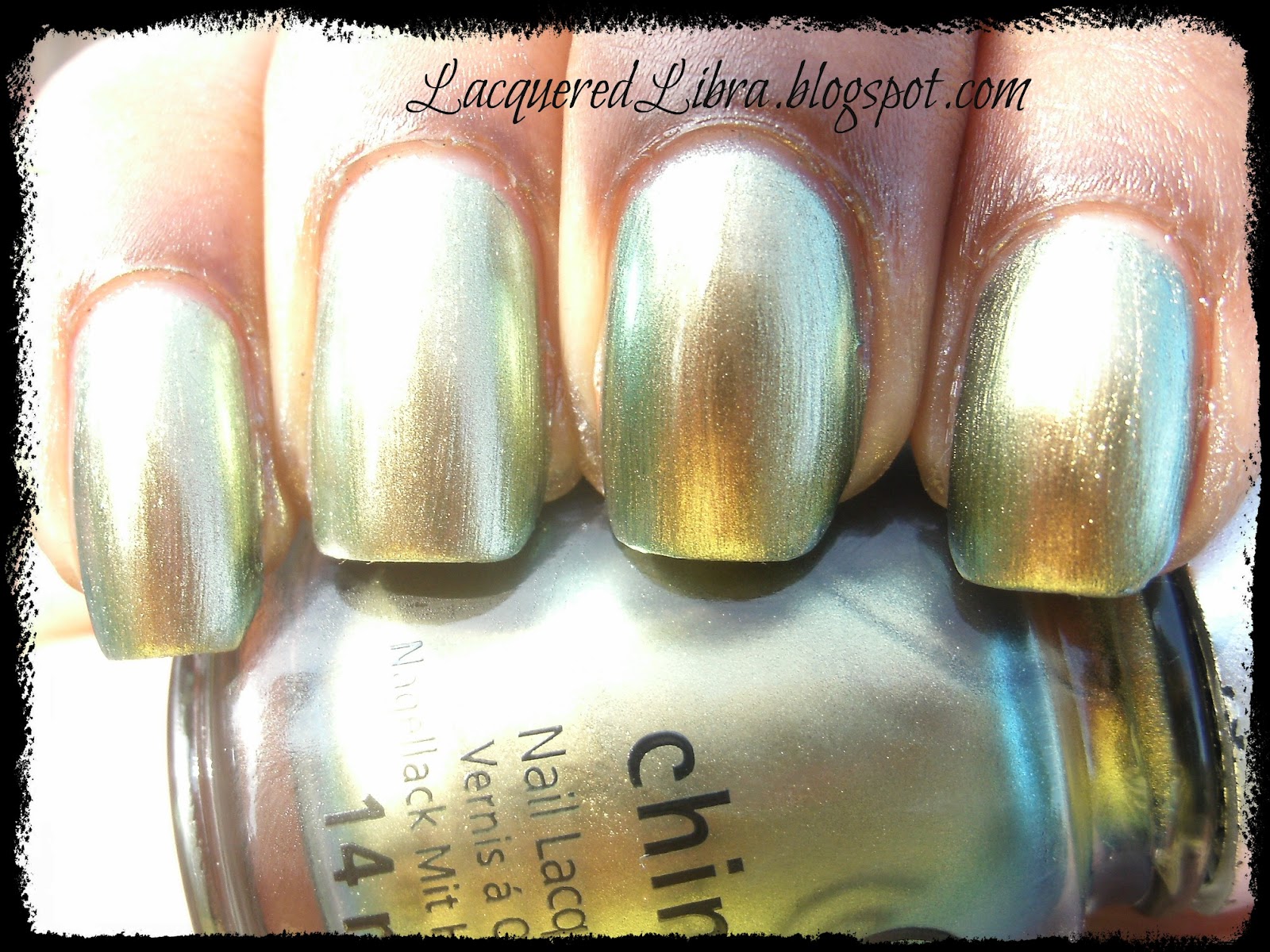 Lacquered Libra: China Glaze Bohemian Luster Chrome Swatches