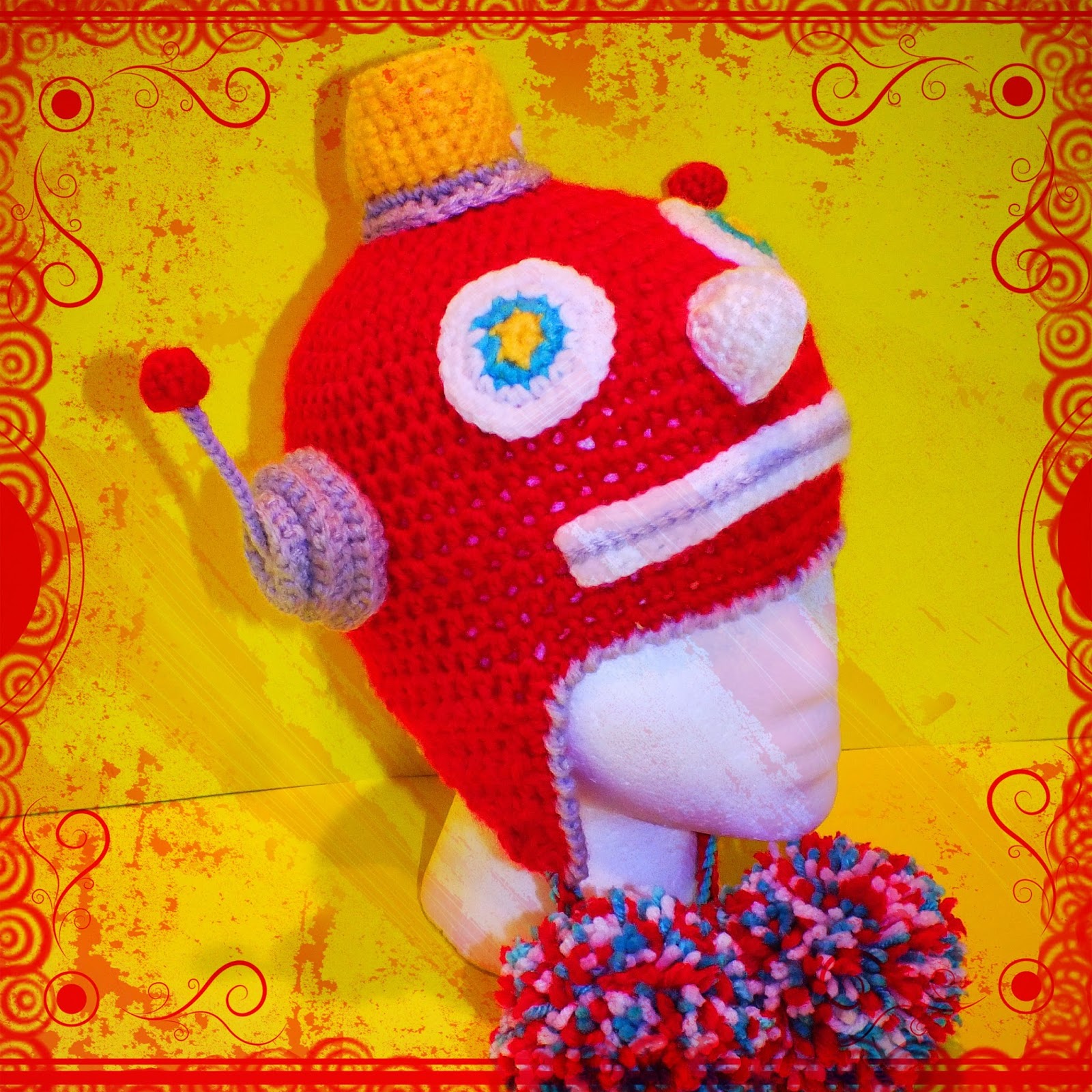 Connie's Spot© Crocheting, Crafting, Creating!: Free Retro Robot & Pony ...