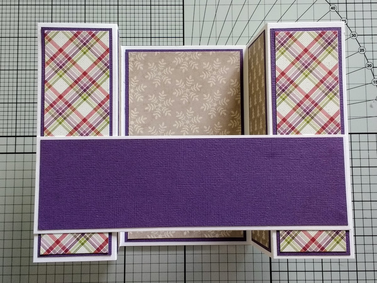 A Passion For Cards: Christmas Bridge fold Card