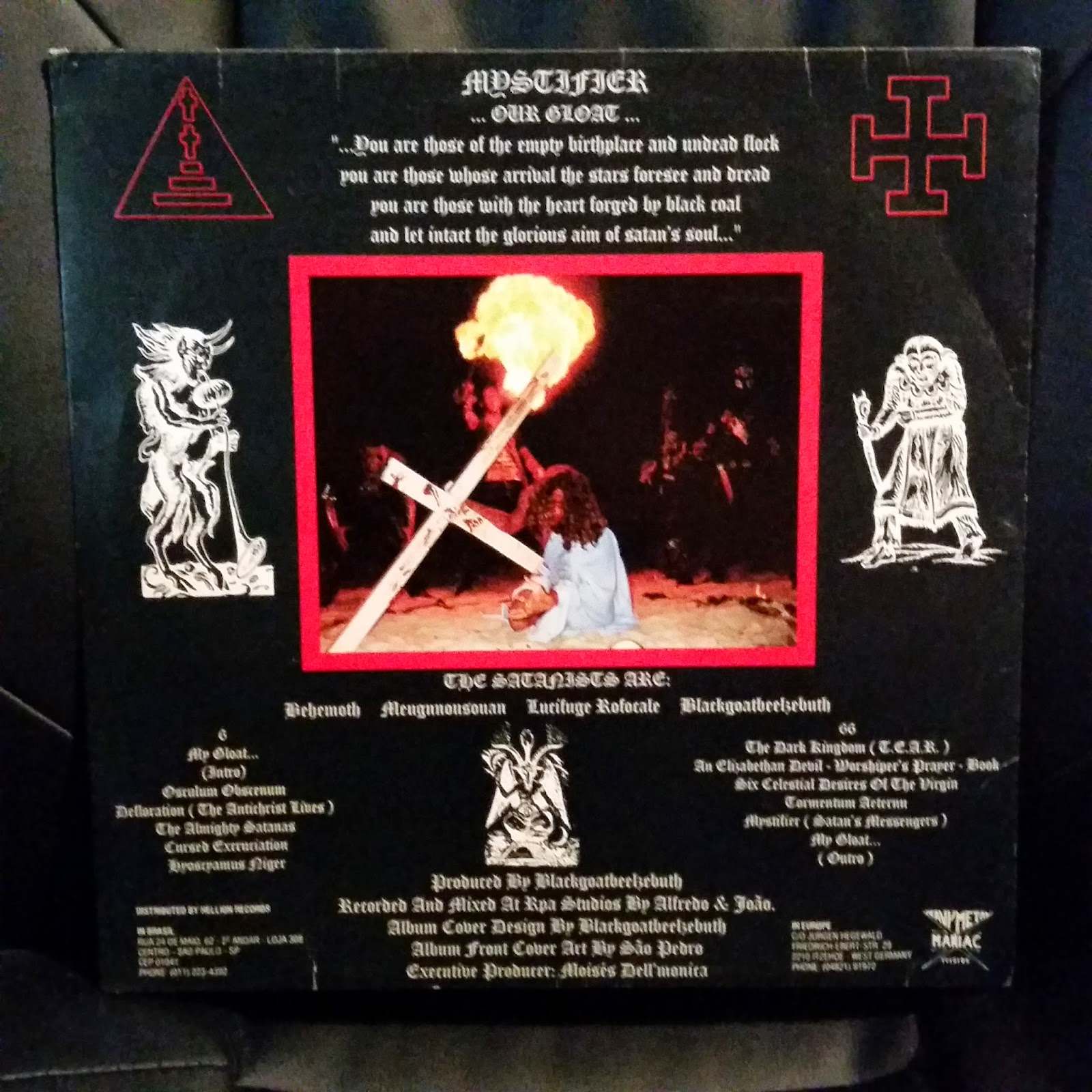 Brown-Sock's Shit Hole: Mystifier (Bra) - Wicca (1992)