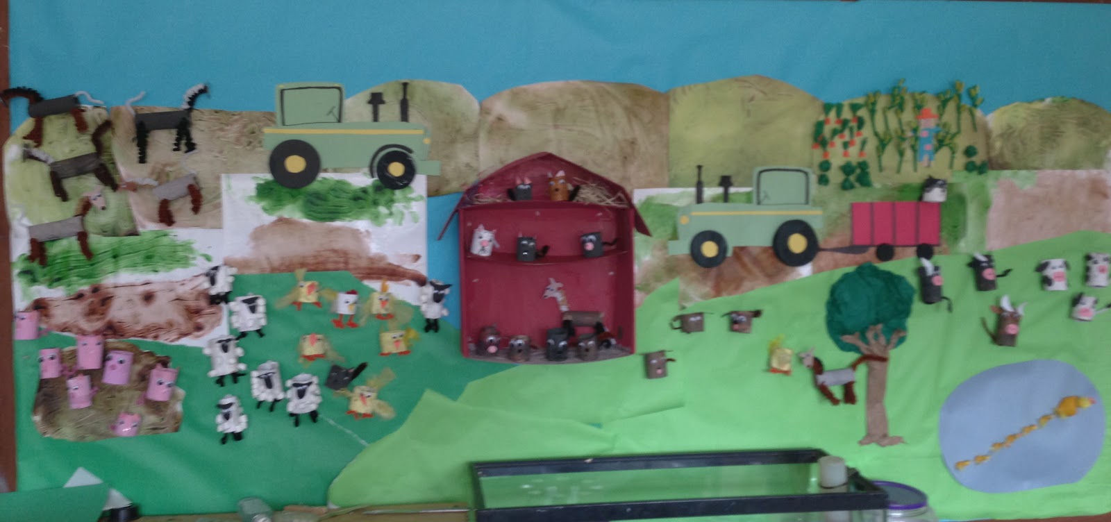 Mrs. Goff's Pre-K Tales: The Cutest Farm Bulletin Board
