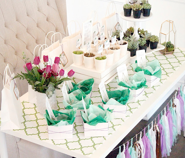 A Lovely Design: Terrarium Making Party