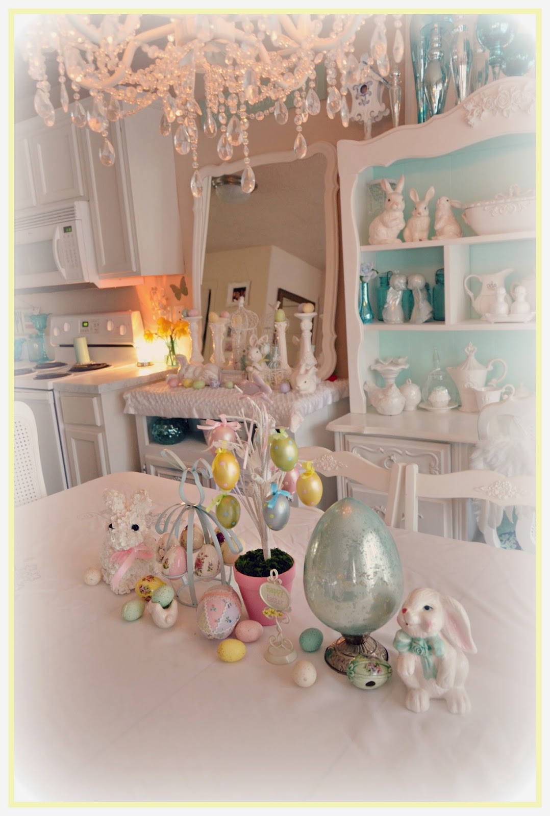 Not So Shabby - Shabby Chic: Easter Decor & Meet Frankie a new friend ...