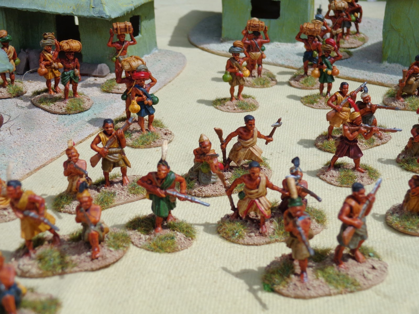 Will's Wargames Blog: Deutsch-OstAfrika - porters & Ruga-Ruga