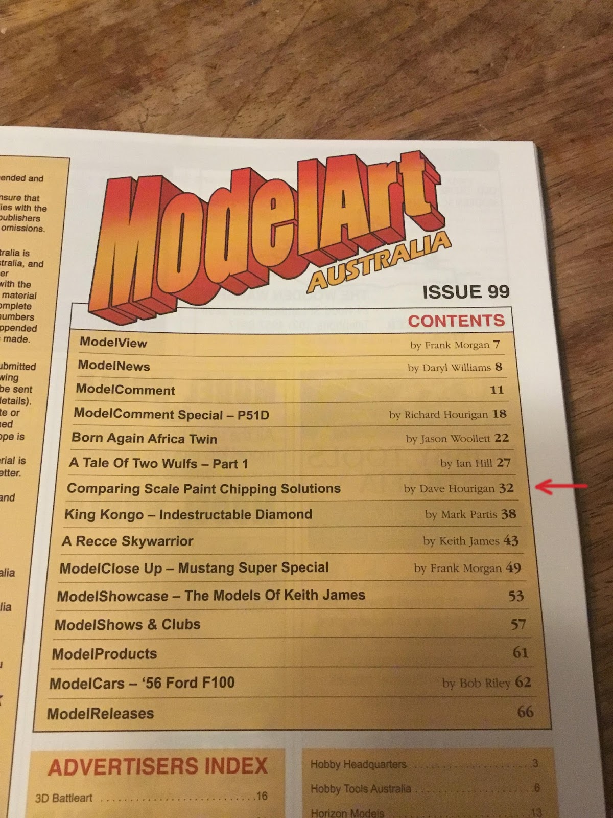 Dave's Model Workshop: New article in ModelArt Australia magazine