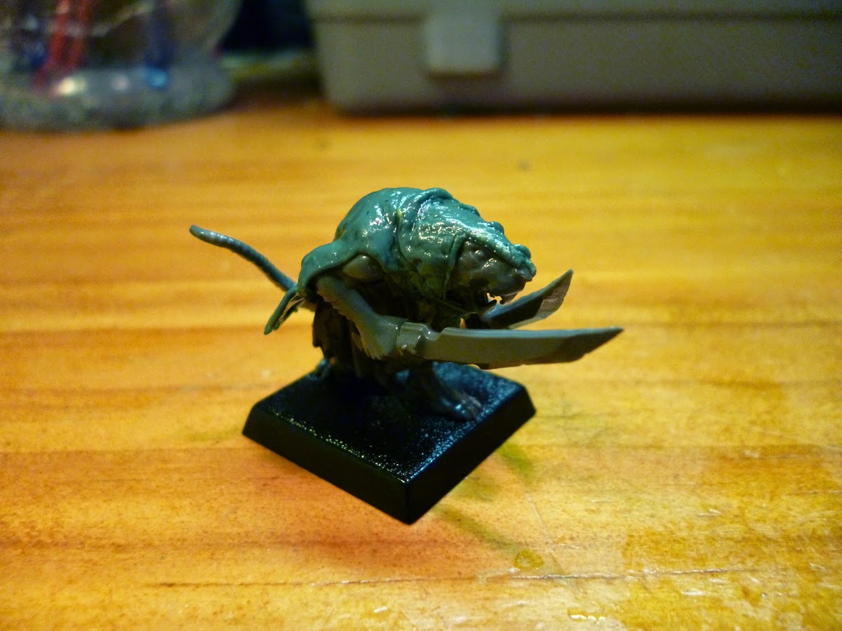 Roy's Minis: Skaven Gutter Runner Conversion.