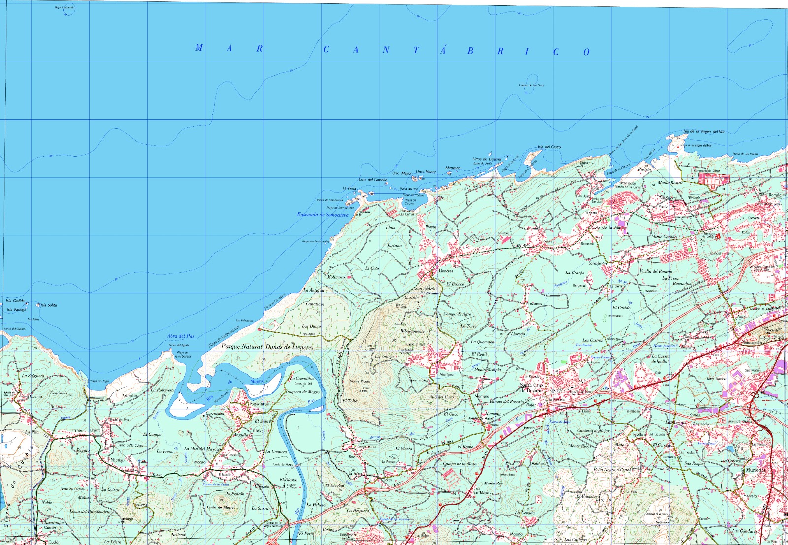 SAM KAYAK: 5) PUNTA DEL CUERNO - CUCHIA - VIRGEN DEL MAR