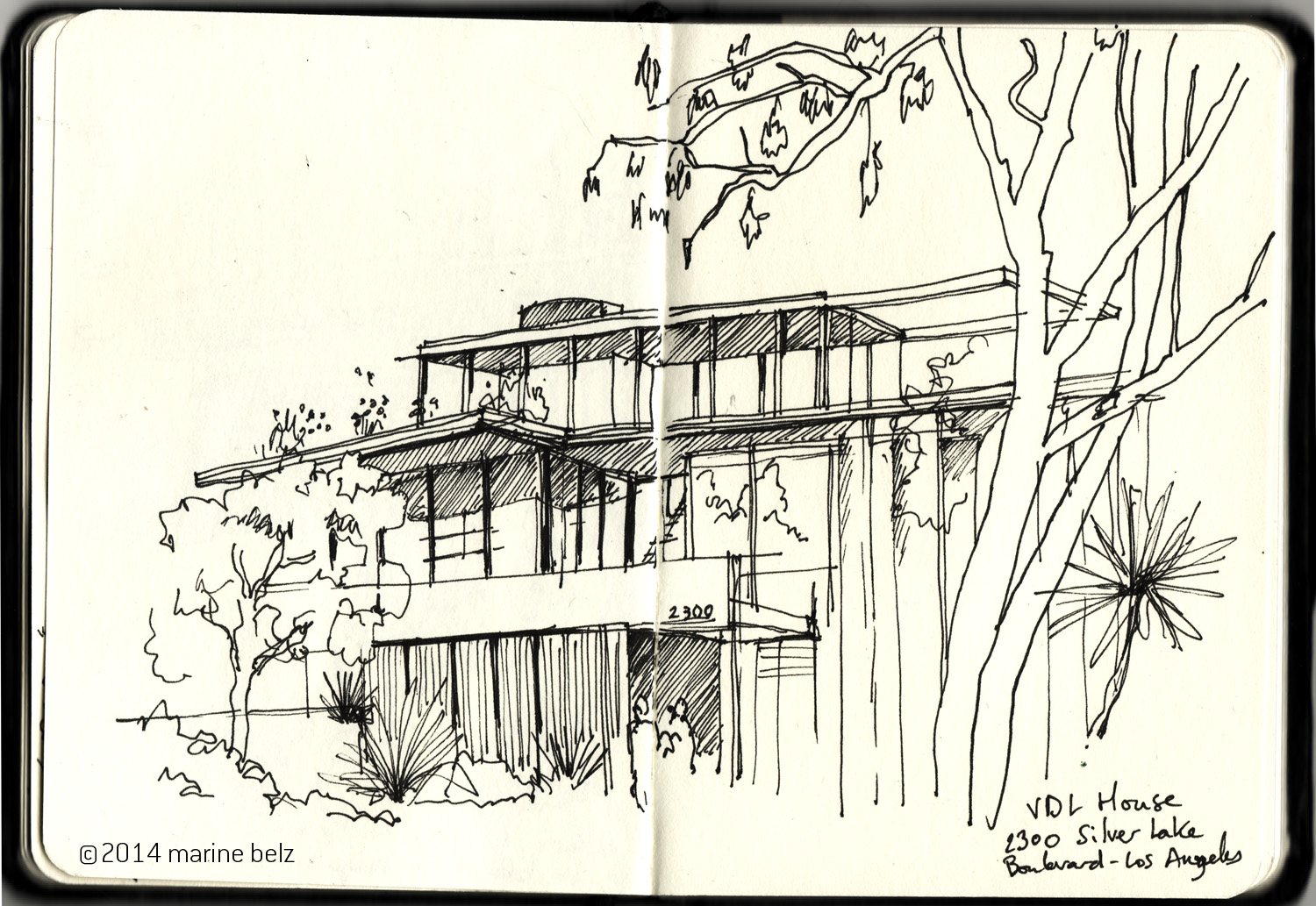 travelling without moving: La VDL House - Richard et Dion Neutra