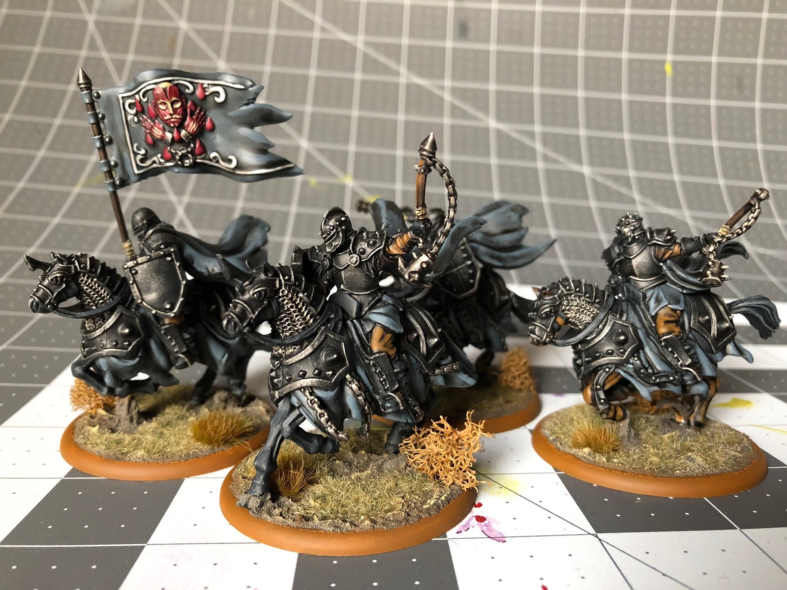 Painting Poorly: A Song of Ice & Fire - House Bolton Flayed Men