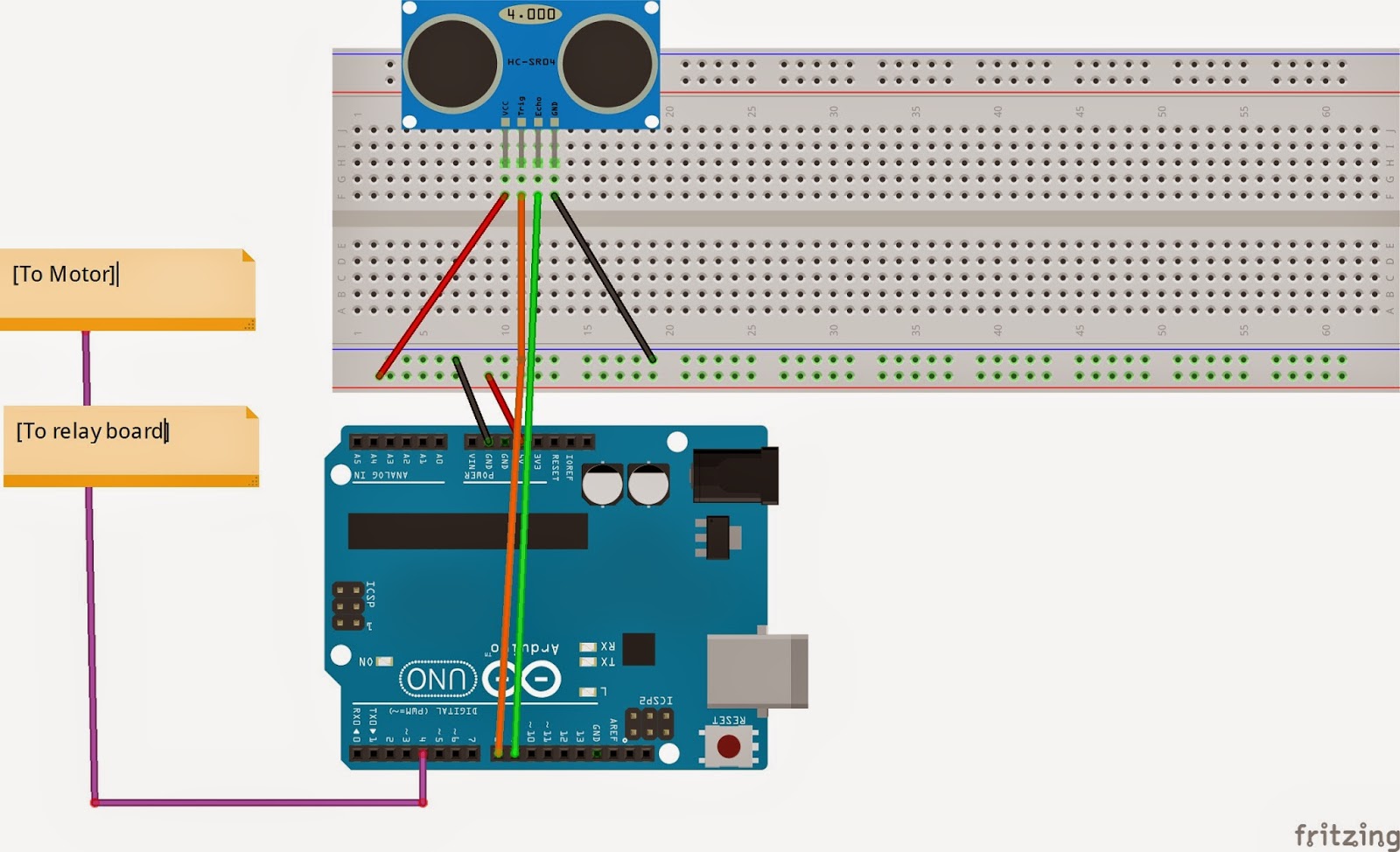 Non Contact Water Level Controller Using Arduino And Labview ~ Automation Using Labview And Arduino