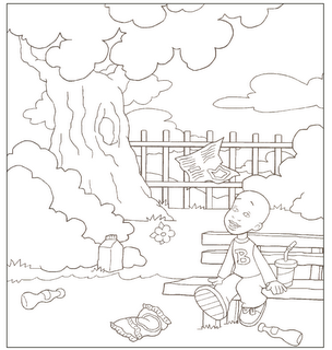 Laminas para Colorear | Coloring Pages: Pequeño Bill Little Bill para ...
