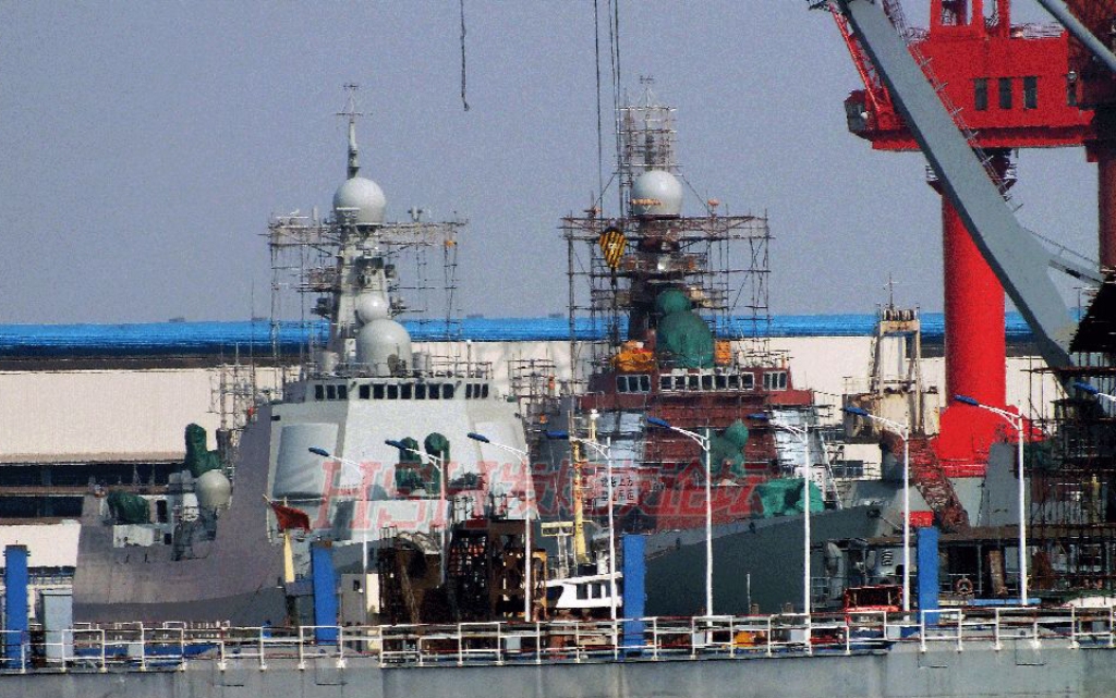 China Building Additional Type 052C LUYANG-II Class Guided Missile ...