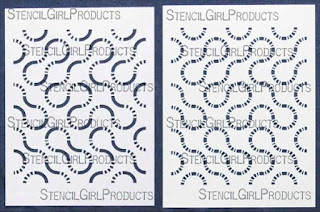 Andrew's Creativity: Creative Process with Stencil Designs