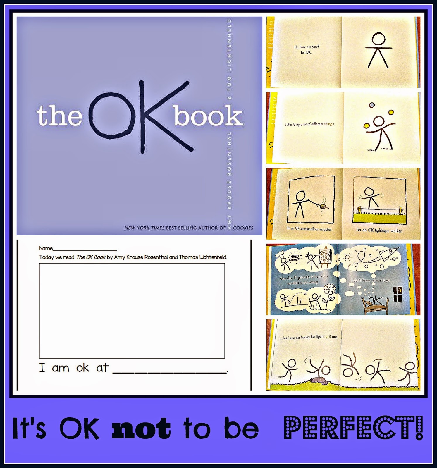 Kindergarten: Holding Hands and Sticking Together: The OK Book... is ...