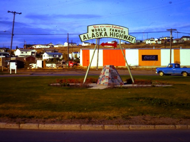 jeanzpix: THE ALASKA HIGHWAY - 1970