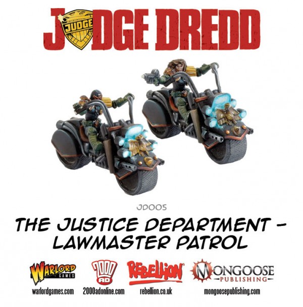Tabletop Fix: Warlord Games - New Judge Dredd Releases