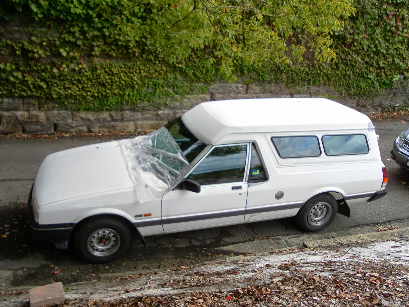 Aussie Old Parked Cars: 1993 Ford XG Falcon Longreach GLi Van
