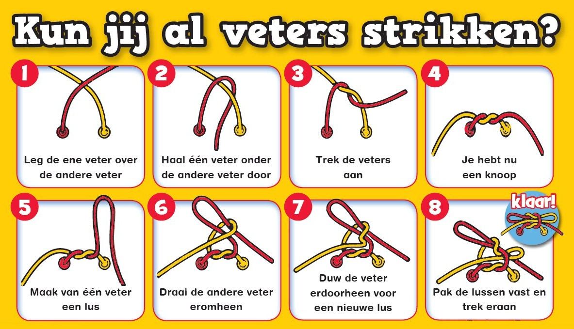 Welkom In Onze Zonneklas Veters Strikken welkom-in-onze-zonneklas-veters-strikken