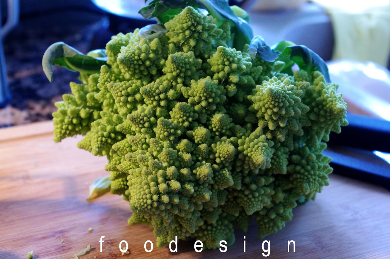 foodesign: roasted romanesque cauliflower