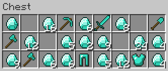 Minecraft diamond king