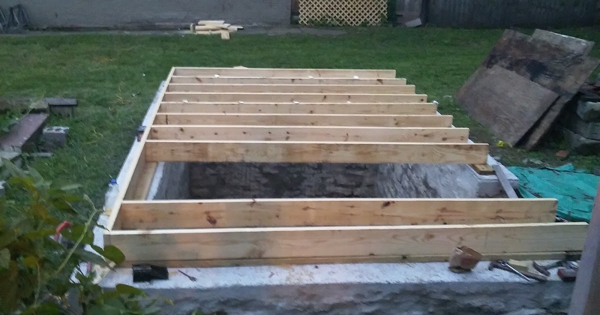 Kentucky Brick Man: Floor and Wall Framing