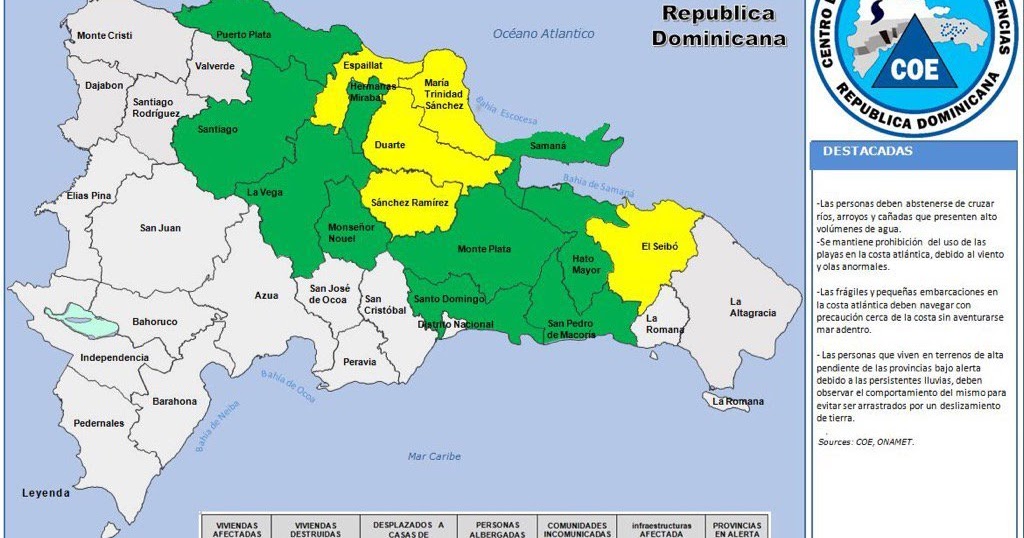 eltapondelascinco.com: El COE emite alerta para 15 provincias por lluvias e inundaciones