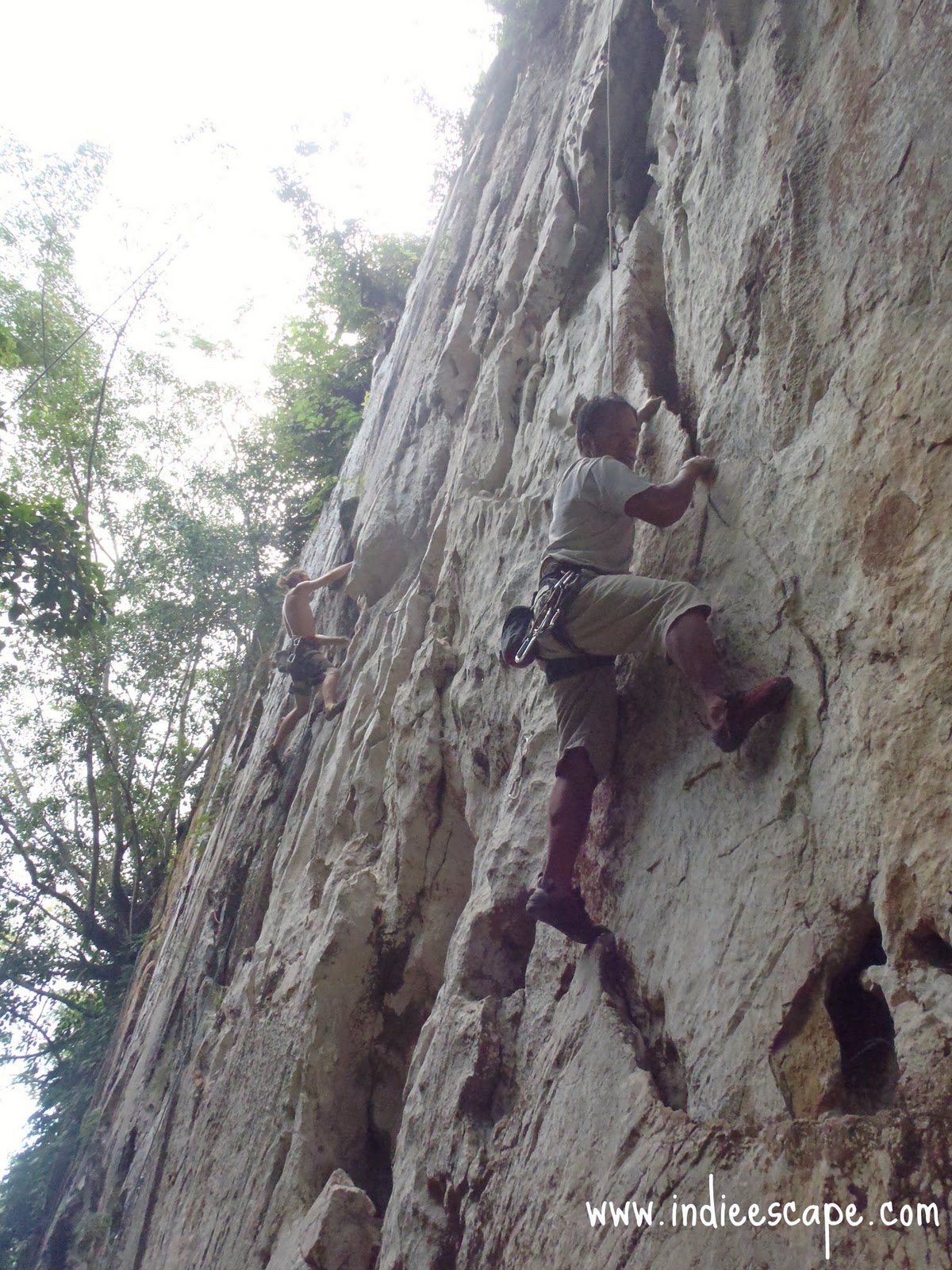 Rock Climbing in Cantabaco, Cebu Itinerary: 1 day | Indie Escape