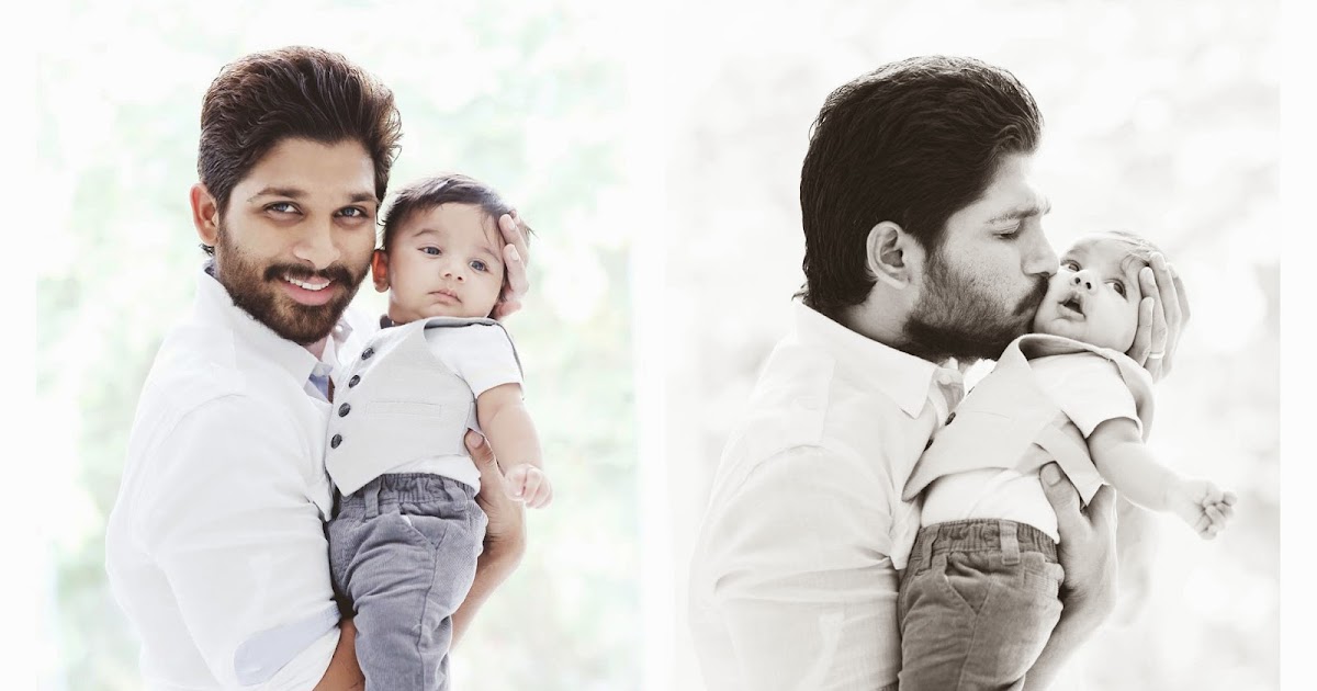 Allu Arjun with his Son Ayaan