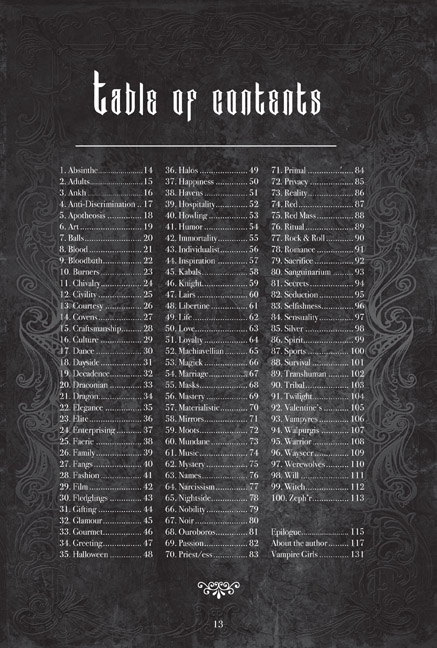 Fangs by Father Sebastiaan: Vampyre Virtues "The Red Veils"