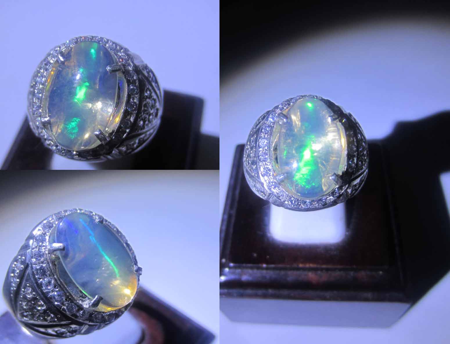 Batu Cincin Obsidian Hijau | Batu Akik Pilihan