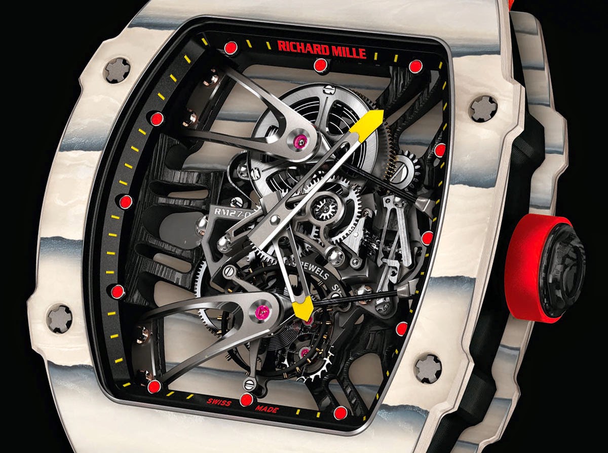 Richard Mille - Tourbillon RM 27-02 Rafael Nadal | Time and Watches ...