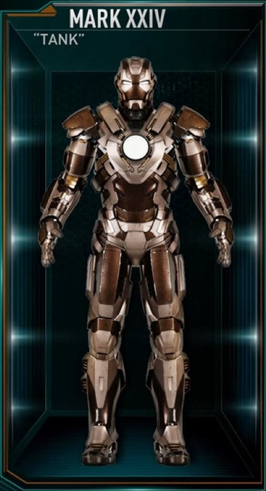 Marvel Cinematic Universe: Iron Man Armory Roll Call. Mark 1- 42 | Jori ...