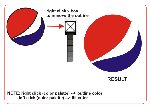 Skills Train: How to Draw the New Pepsi logo using Corel