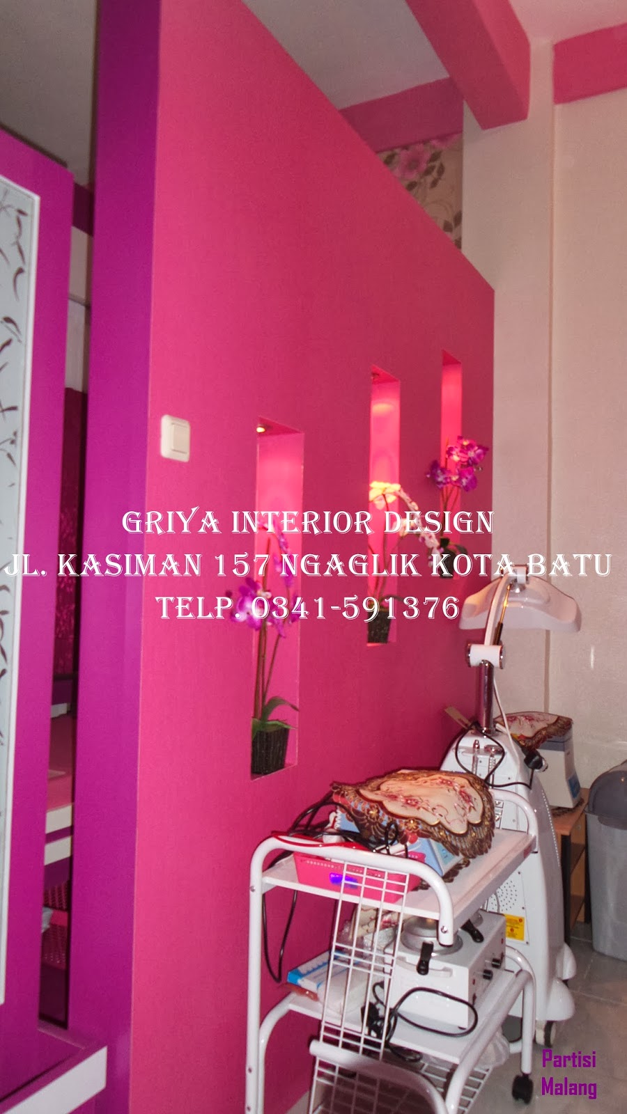 design interior: KLINIK KECANTIKAN DR. VEE - MALANG