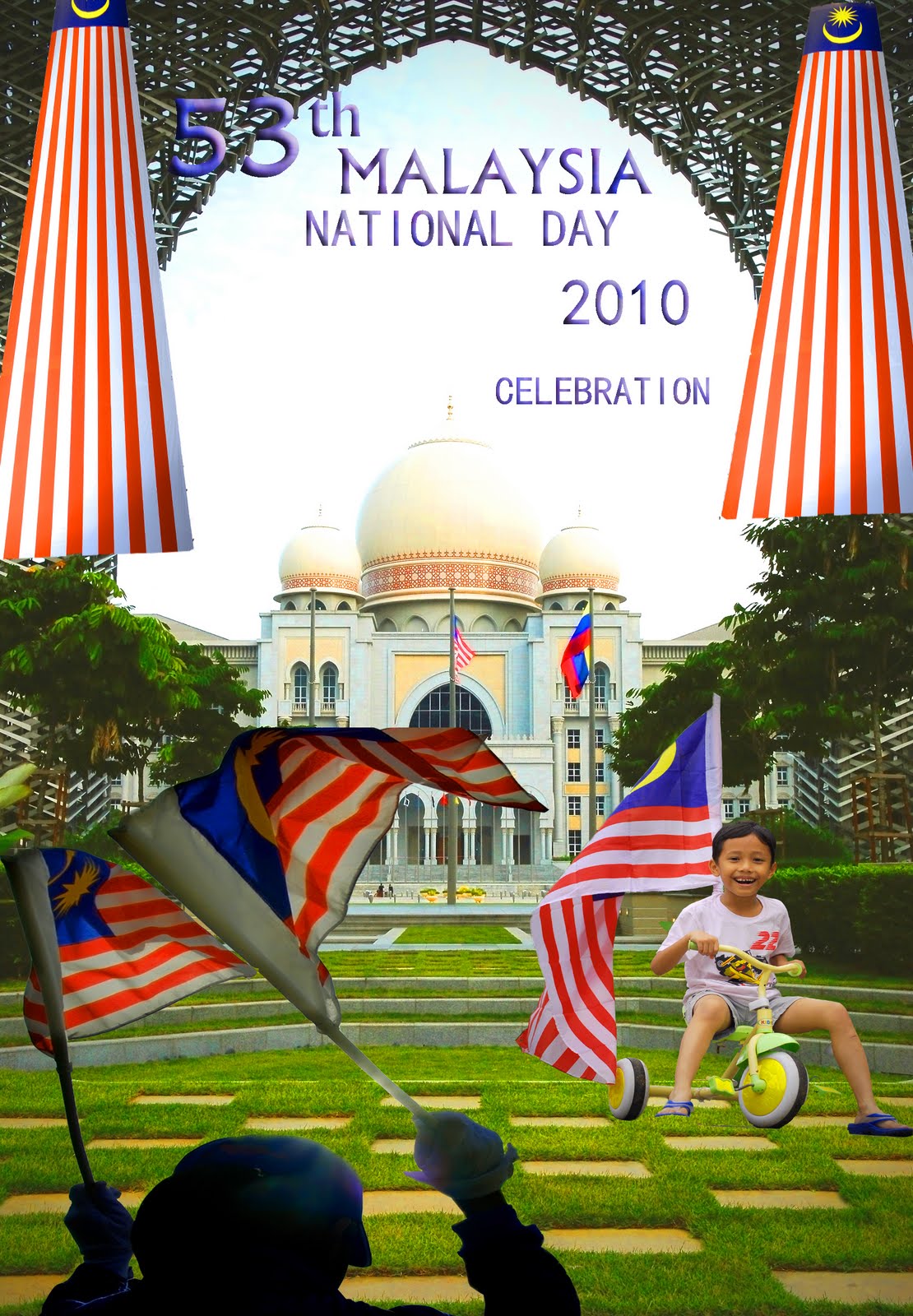 jinat's journal: 1 Malaysia poster created by me