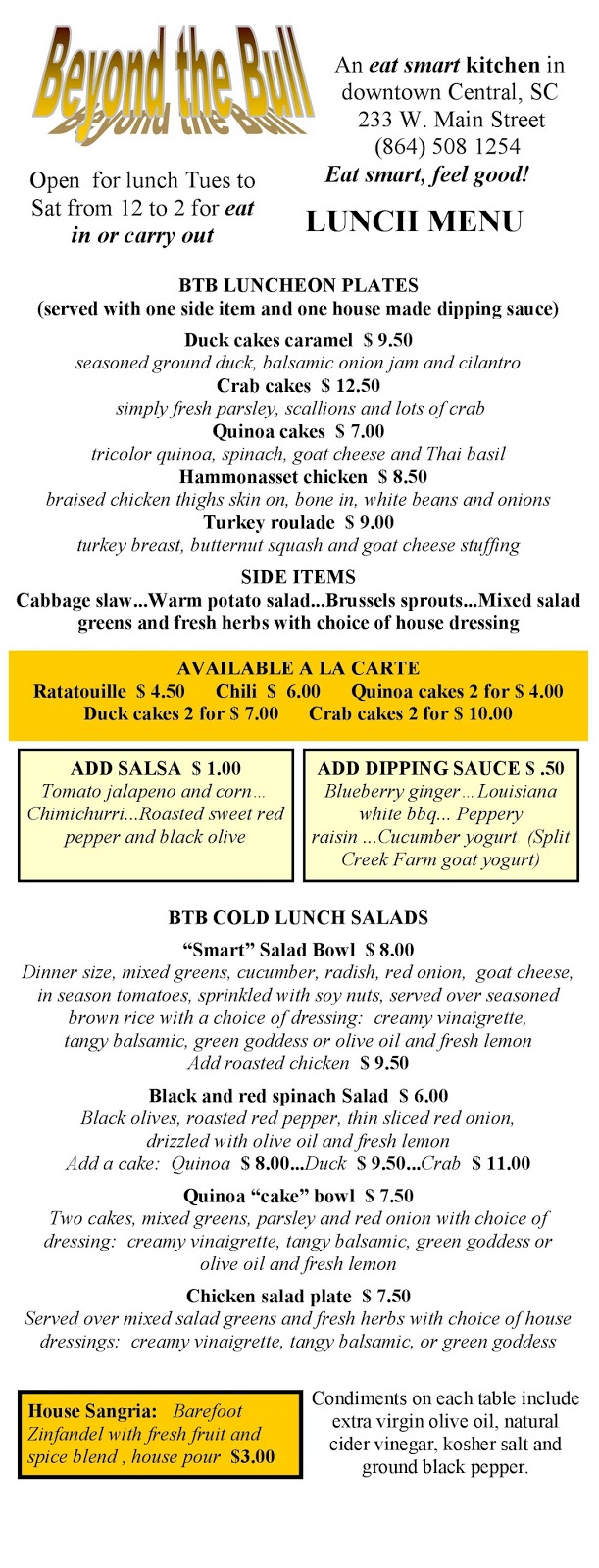 Anti aging gastronomy: 2013